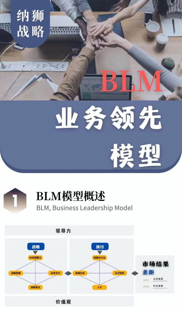 纳狮战略-BLM业务领先模型-Naxau纳狮在线纳米涂层中心